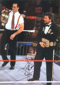 The Wrestling Fanatic - Autograph (Ted Dibiase)