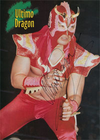 The Wrestling Fanatic - Autograph (Ultimo Dragon)