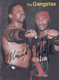 The Wrestling Fanatic - Autograph (Gangstas)