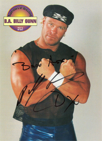 The Wrestling Fanatic - Autograph (Billy Gunn)