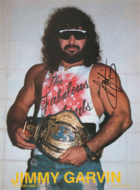 The Wrestling Fanatic - Autograph (Jimmy Garvin)
