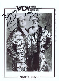 The Wrestling Fanatic - Autograph (Nasy Boys)