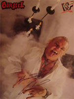 The Wrestling Fanatic - Autograph (Gangrel)