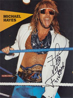 The Wrestling Fanatic - Autograph (Michael Hayes)