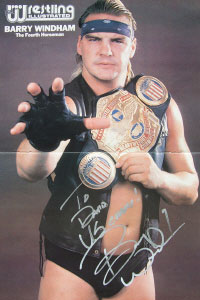 The Wrestling Fanatic - Autograph (Barry Windham)
