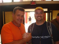 The Wrestling Fanatic - Pictures w/Wrestler (Ron Garvin)