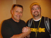 The Wrestling Fanatic - Pictures w/Wrestler (Ron Garvin)